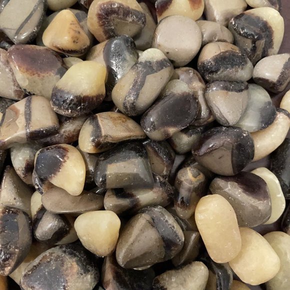 Tree Of Life Gems | Office | 2 Lb Tumbled Septarian Gemstone Crystals ...